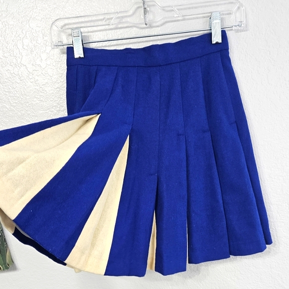 American Vintage Skirts Vintage Pleated Cheerleading Cheer Mini